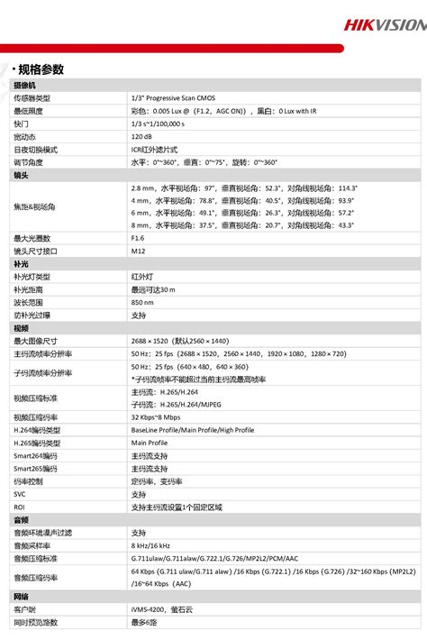 海康威视 Ds 2cd234 Fwd 400万 13寸cmos Icr日夜型半球型网络摄像机 含电源支架辅材安装含5年维保