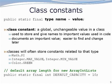 Building Java Programs Chapter 15 Testing Array Int