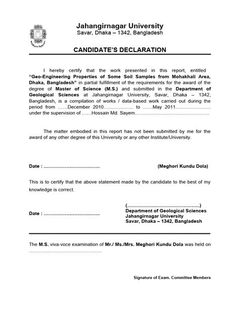 Candidates Declaration Pdf Candidates Declaration Pdf