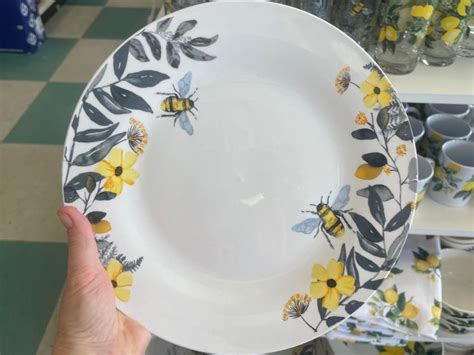New Dollar Tree Dishes Only 125 Lemons Bees And Flowers