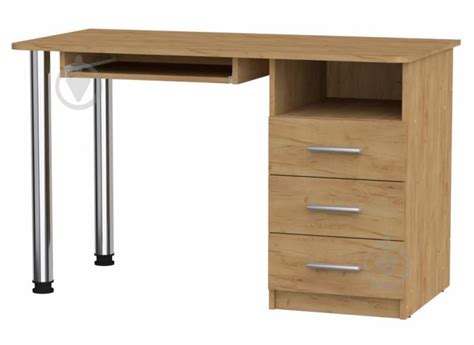 ᐉ Стіл компютерний Компаніт СКМ 9 дуб крафт золотий • Краща ціна в Києві Україні • Купити в