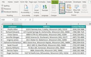 Protect Sheet In Excel Examples How To Protect Sheet Cells