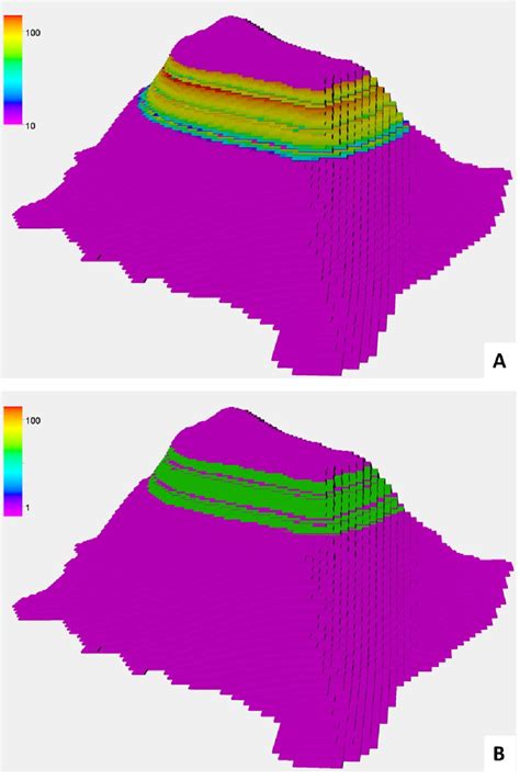 Screen Captures Showing 3d Models Of Permeability A 3d Model