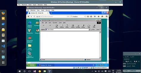 Internet Explorer Inside A Windows 95 Vm Inside Firefox Inside A