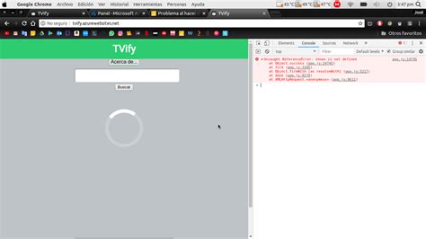Javascript Problema Al Hacer Deploy En Microsoft Azure Stack