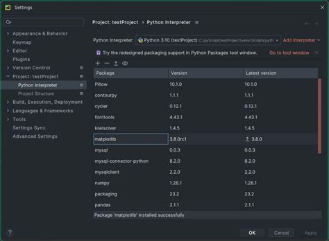 Setup Matplotlib On Pycharm Geeksforgeeks