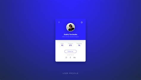 UI CHALLENGE Behance