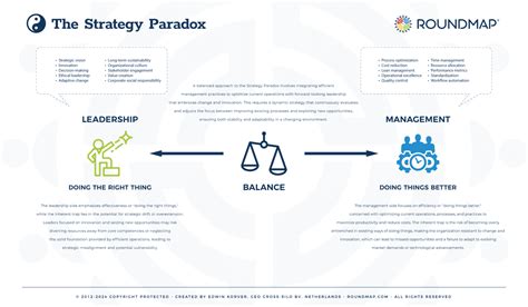The Strategy Paradox Balancing Efficiency In Management With Visionary