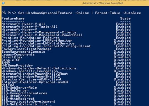 Add Windows Features To Windows 81 Using Powershell Tom Talks