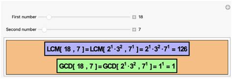 Interactive Tool For Gcd And Lcm Download Scientific Diagram