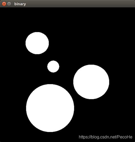 二值图像分析：二值图像轮廓提取二值图通过编程提取图像外轮廓 Csdn博客