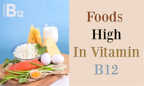 Foods High In Vitamin B12 Quick Reference List The Coconut Mama