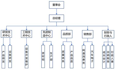 组织架构 东莞顺为半导体有限公司