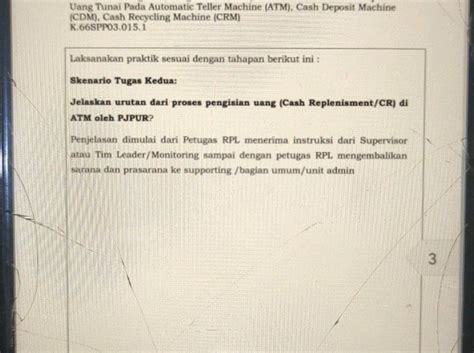 Uang Tunai Pada Automatic Teller Machine ATM StudyX