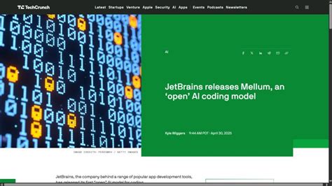 Jetbrains Launches Mellum Ai Coding Model For All Syncwin Posted On The Topic Linkedin