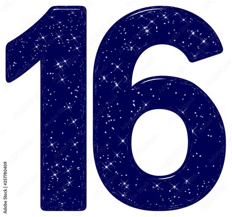 Number 16s Clip Art Library