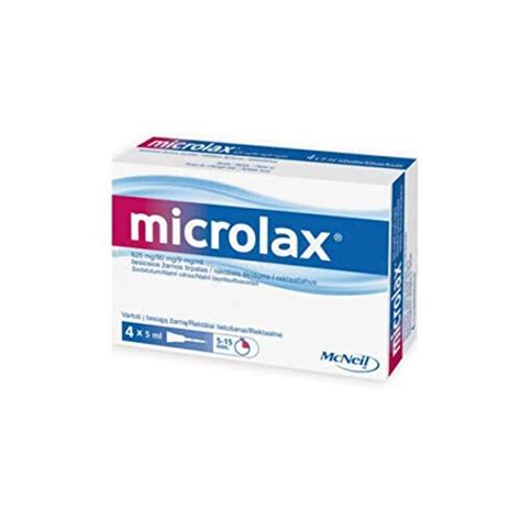 Microlax Enema 5mlx4 Fast Treatment Of Constipation Or Conditions