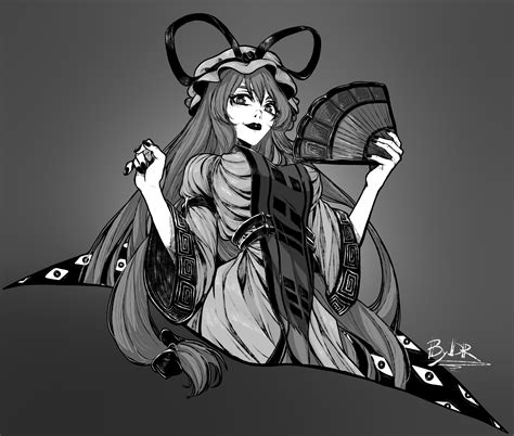 Yakumo Yukari Yukari Yakumo Yakumo Yukari Touhou Project Touhou Project Touhou
