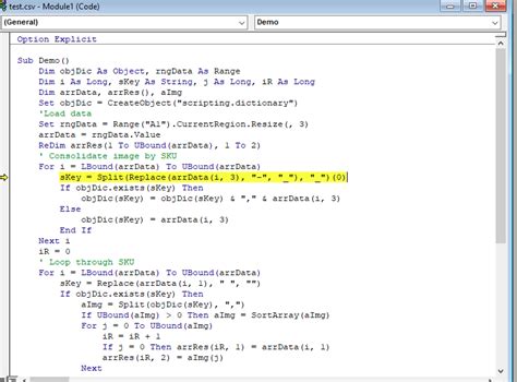 Excel Matching Sku To Image Name Using Vba Taking Into Consideration Image Number 1 2 3