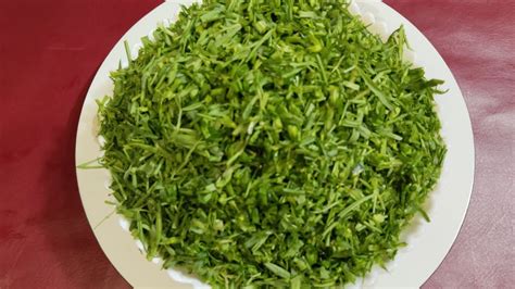 কলাই শাকখেসারি কলাই শাক ভাজি রেসিপি Kolai Shak Vaji Recipe Youtube