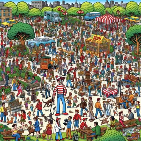 Chatgpt Is Tasked With Creating A Wheres Waldo Image And Fails In