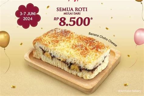 Hari Terakhir Mako Festival Promo Cake Floss Roti Rp 8 500 Di Mako Bakery