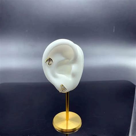 Wholesale Ear Model For Jewelry New Design Ear Silicon Model For