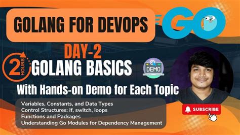 Sandip Das On Linkedin Day 2 Learn Golang Basics With Hands On Demos 2 Hours Sandip Das