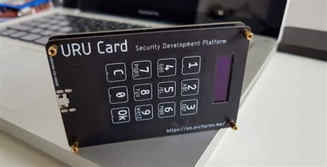Uru Card Is An Arduino Fido2 Authenticator Adafruit Industries Makers Hackers Artists