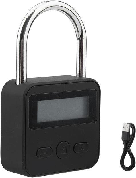 Metal Timer Lock With Lcd Display Multi Function Electronic Lock 99 Hour Max