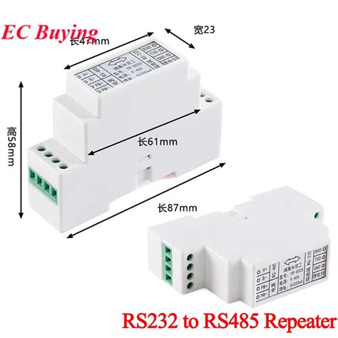 RS To RS Repeater Signal Amplifier Isolated Isolator Level Communication Protocol