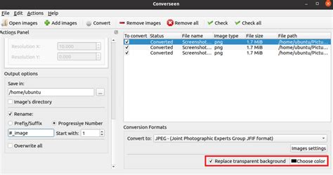 How To Batch Process Images Using Converseen In Ubuntu 2004 Linuxways