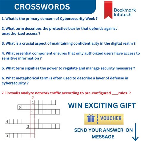 Bookmark Infotech Llp On Linkedin Crosswordchallenge Cyberawareness Cybersecurity
