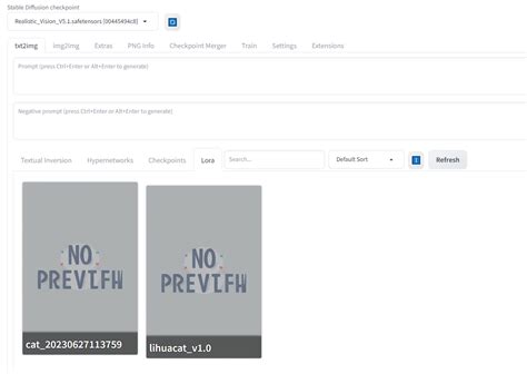 Bug All Custom Lora Disappeared After Using Updated Webui · Issue 12427 · Automatic1111