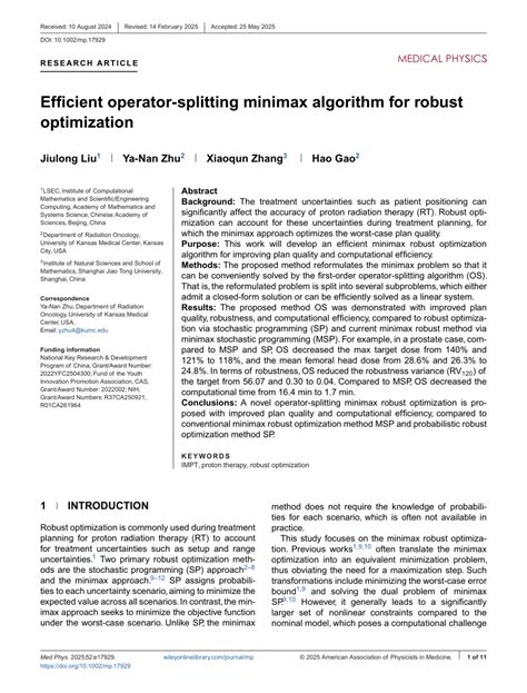 Efficient Operator‐splitting Minimax Algorithm For Robust Optimization