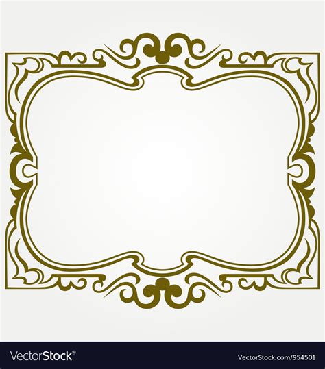 Decorative Frames Royalty Free Vector Image Vectorstock
