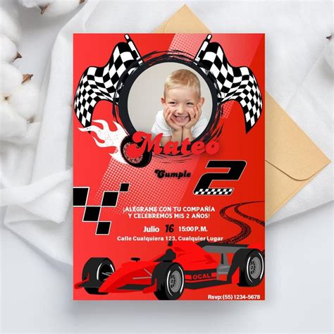 Mini Oreo Wrapper Red Formula 1 Car Birthday Party Personalized Oreo Label Mini Chips Ahoy