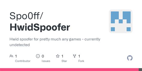 GitHub Spo Ff HwidSpoofer Hwid Spoofer For Pretty Much Any Games