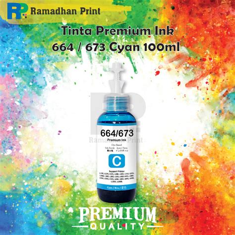 Jual Tinta Refill Isi Ulang Botol Epsn 664 Tinta Printer T664 L100 L110