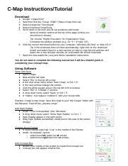 C Map Software Instructions And Tutorial Course Hero