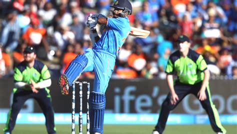 Dhawan Hits Hundred As India Crush Ireland