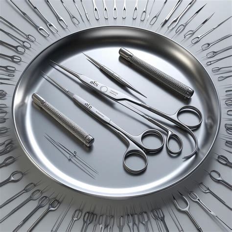 Surgical Instruments Premium Ai Generated Image