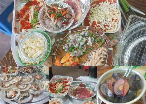 釜山美食烤扇貝【海鮮國 小夥房】松島海邊美味的海鮮天國，滿滿海鮮讓你吃得飽到不行 Lumis Travel World