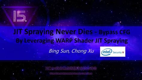 Jit Spraying Never Dies Bypass Cfg By Leveraging Warp Shader Jit