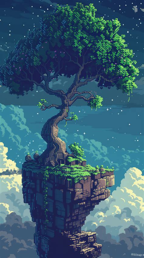 Wallpaper Hd Pixel Art City Pixel Art Wallpapers Top Free City Pixel