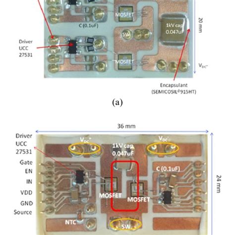 Pdf An Improved Sic Mosfet Gate Driver Integrated Power Module With Ultra Low Stray Inductances