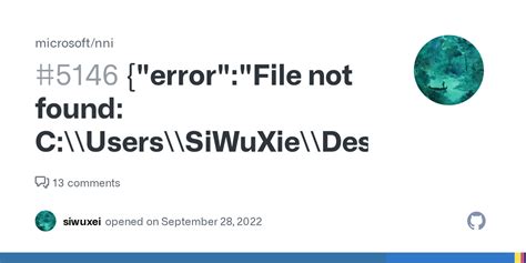 Errorfile Not Found Cuserssiwuxiedesktopdllexperiment9yg5pvfztrialsa8qqo