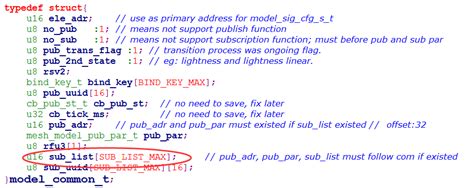 sig mesh telink documents