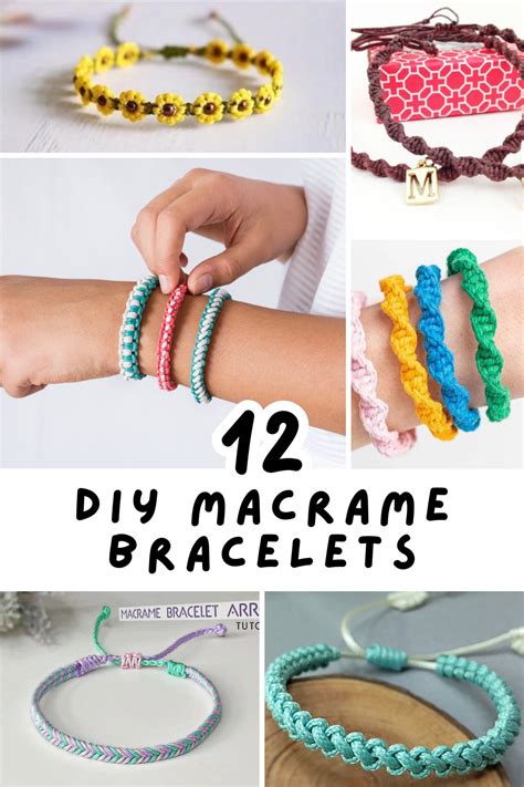 12 Macrame Bracelet Tutorials Videos