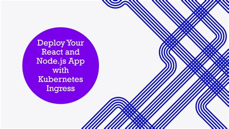 Kubernetes Ingress React And Nodejs App